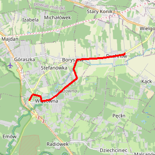 Szlak Rzeki Mieni - Szlaki turystyczne Mazowsza