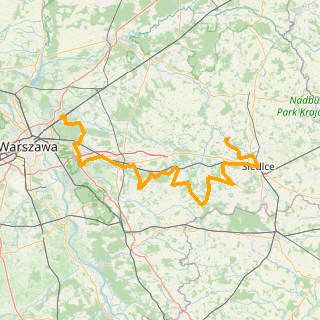 VeloMazovia, odcinek I - Szlaki turystyczne Mazowsza