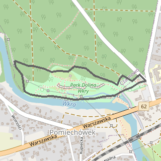 "Dolina Wkry" - Szlaki turystyczne Mazowsza