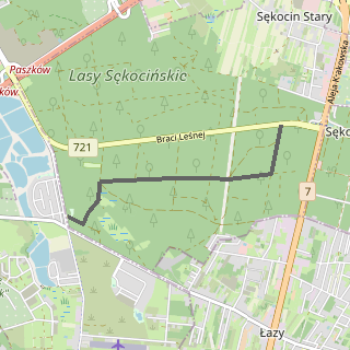 "Stara Szkółka" - Szlaki turystyczne Mazowsza