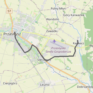 Przasnysz - Karwacz - Szlaki turystyczne Mazowsza