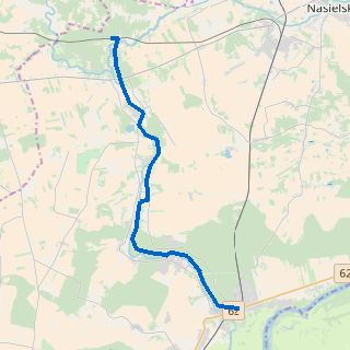 Pomiechówek, PKP - Cieksyn, PKP - Szlaki turystyczne Mazowsza