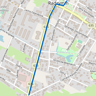 Radzymin - Radzymin, szlak row. na I Linię Obrony - Szlaki turystyczne ...