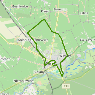 Warka - Warka - Szlaki turystyczne Mazowsza